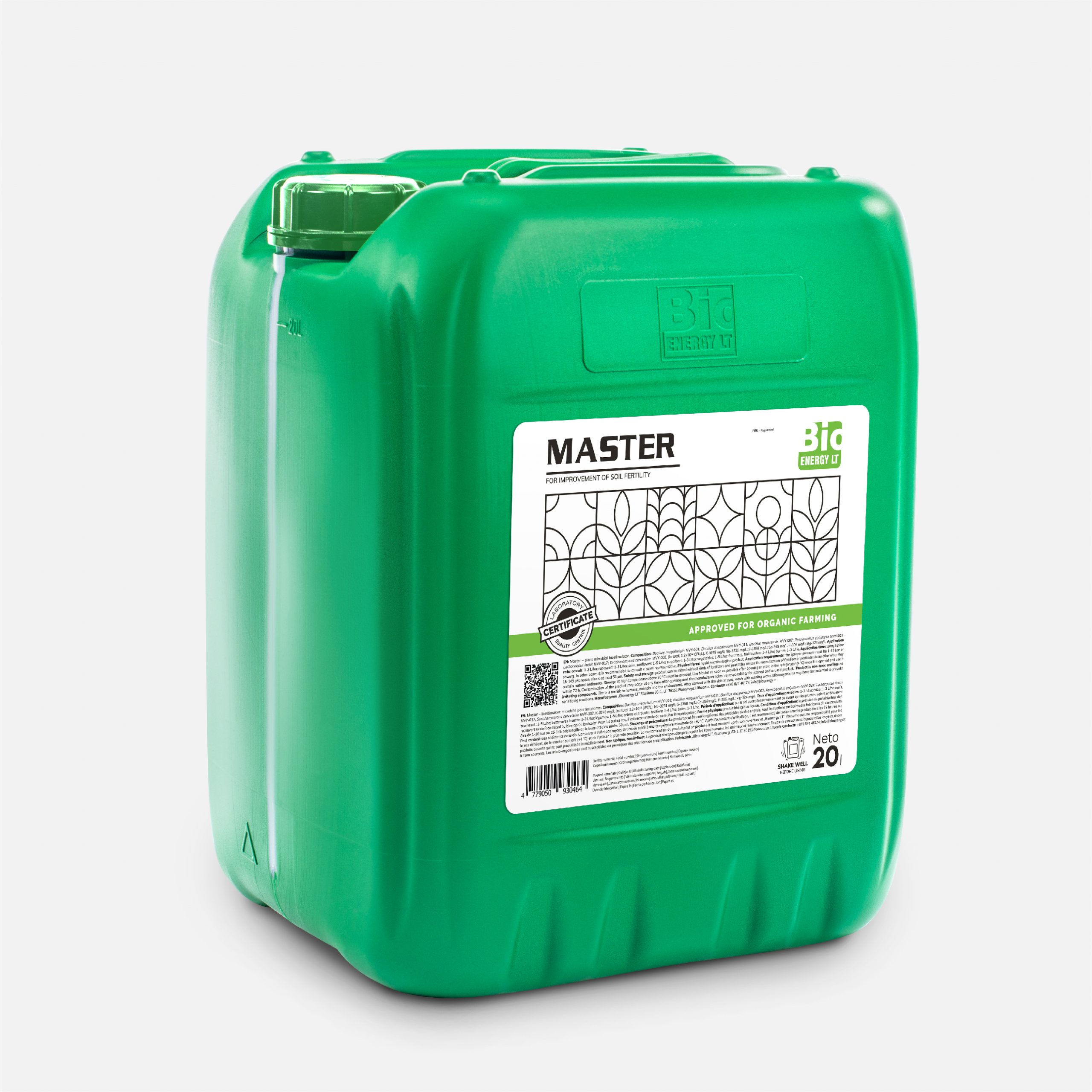Master - soil and plant biostimulator Bioenergy LT